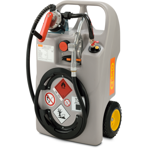 60 Litre Diesel Trolley with hand pump | Oil Tank Supermarket