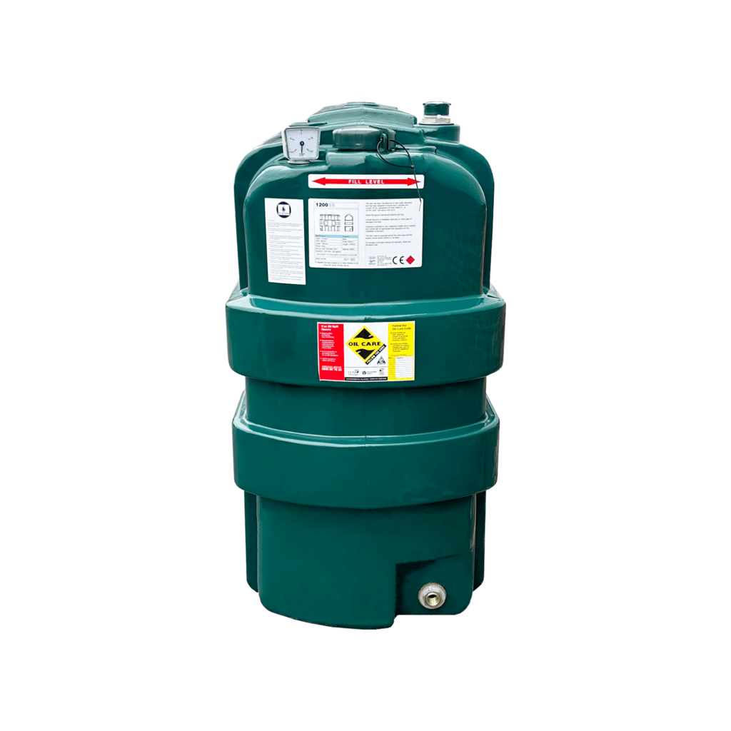 Centurion 1200 Litre Slimline Plastic Single Skinned Oil Tank | Oil ...