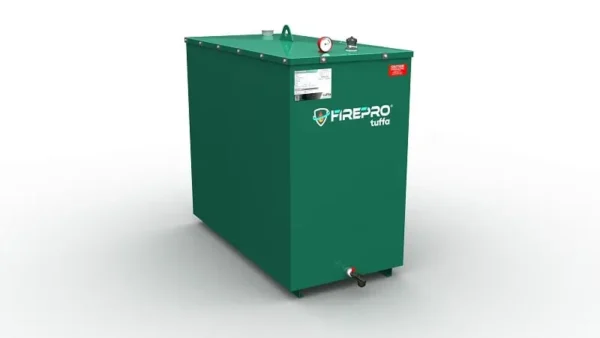 1650 Litre Tuffa Fire Protected Steel Bunded Oil Tank