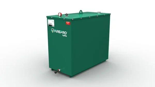 2300 Litre Tuffa Steel Fire Rated Bunded Oil Tank