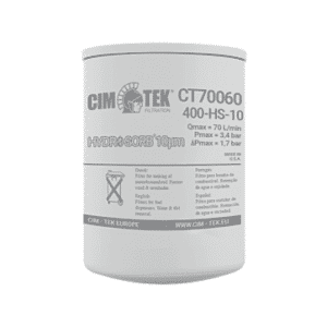Cim-Tek CT70060 Water & Particle Compact Filter Element - 10 Micron